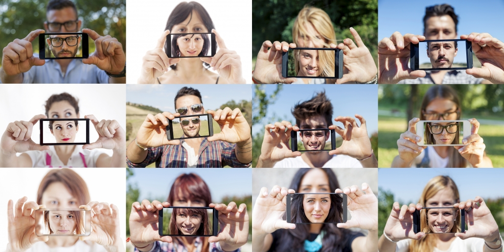 twelve pictures of guys taking a selfie in different situations - BARE ...